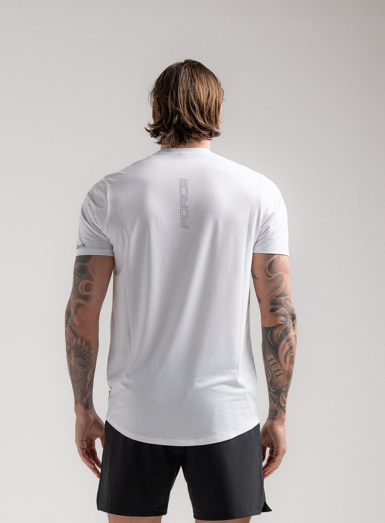 Force Active DriRelease® T-Shirt in White | Performance Gym Activewear ...