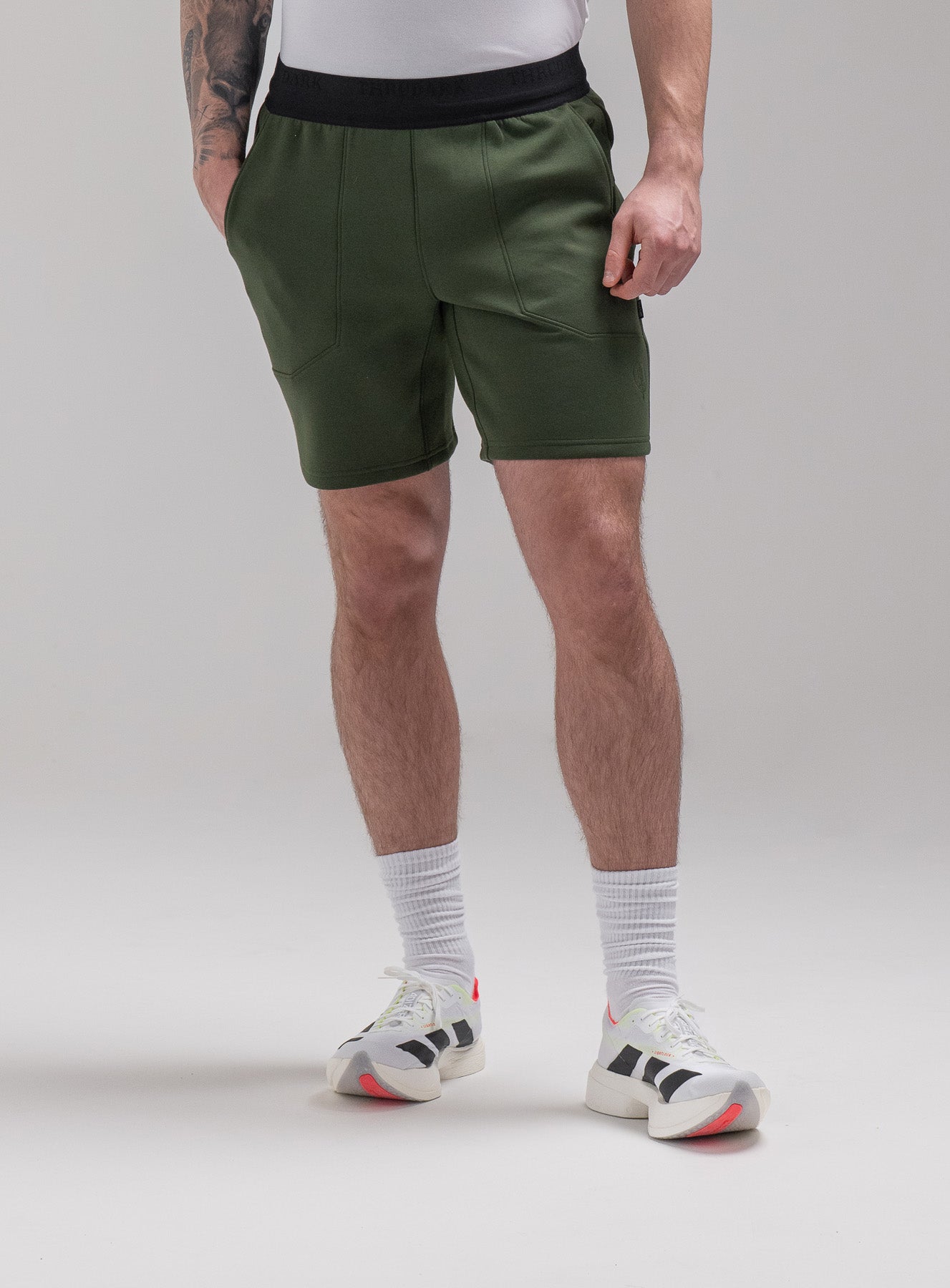 Men’s Green Force Catalyst Shorts Relaxed, Moisture-Wicking Cotton ...