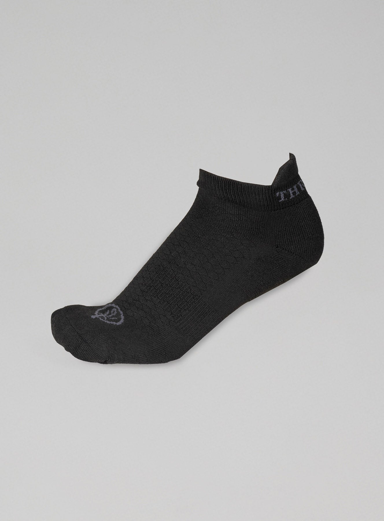 Force Lightweight Running Low Cut Black Ankle Socks | ThruDark