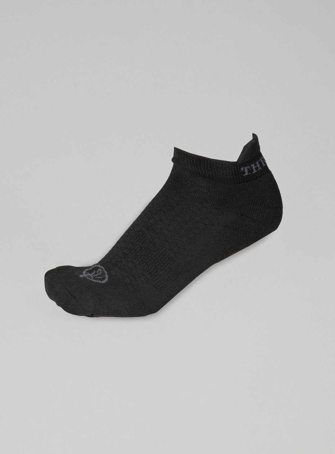 Force Lightweight Running Low Cut Black Ankle Socks | ThruDark