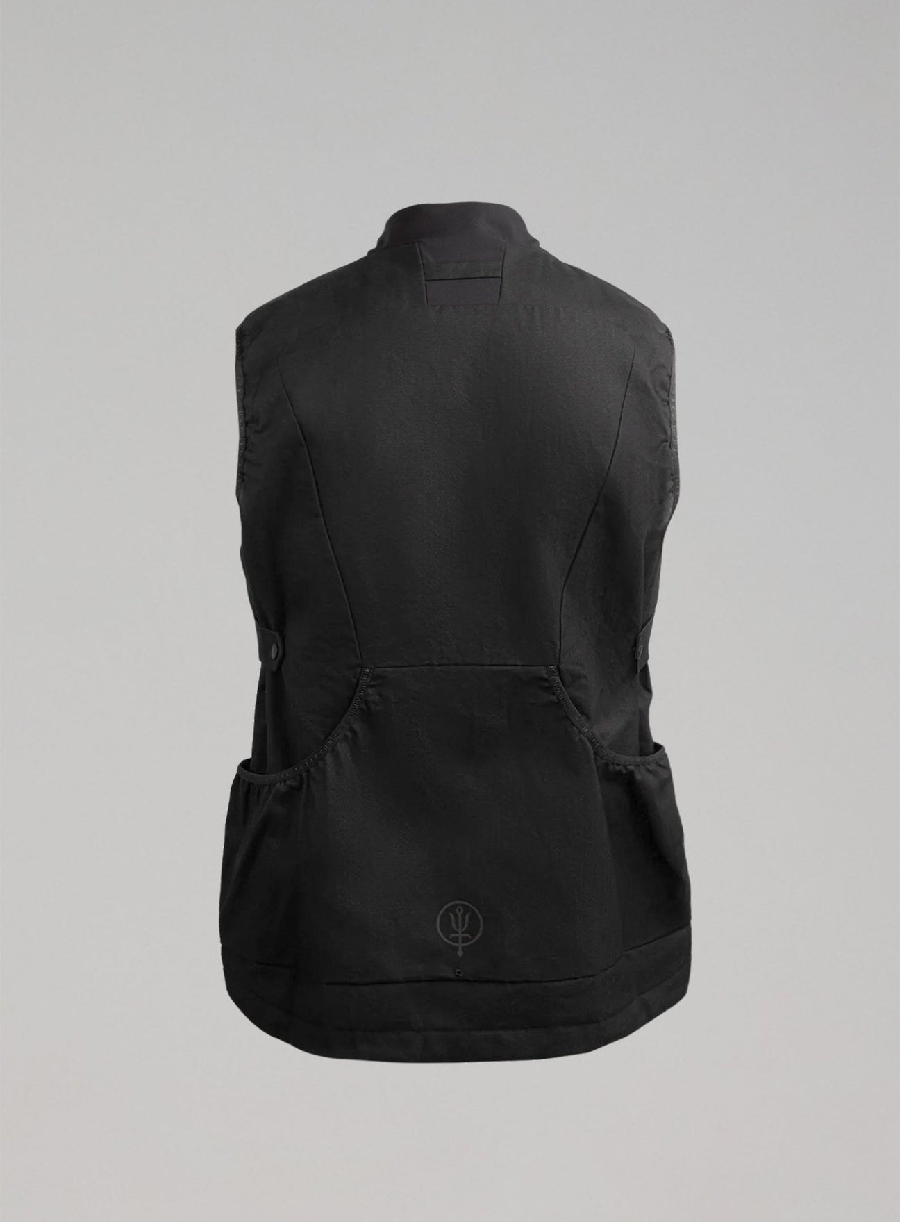 HeriTech Hinterland Gilet | Black Waxed Cotton Gilet | ThruDark