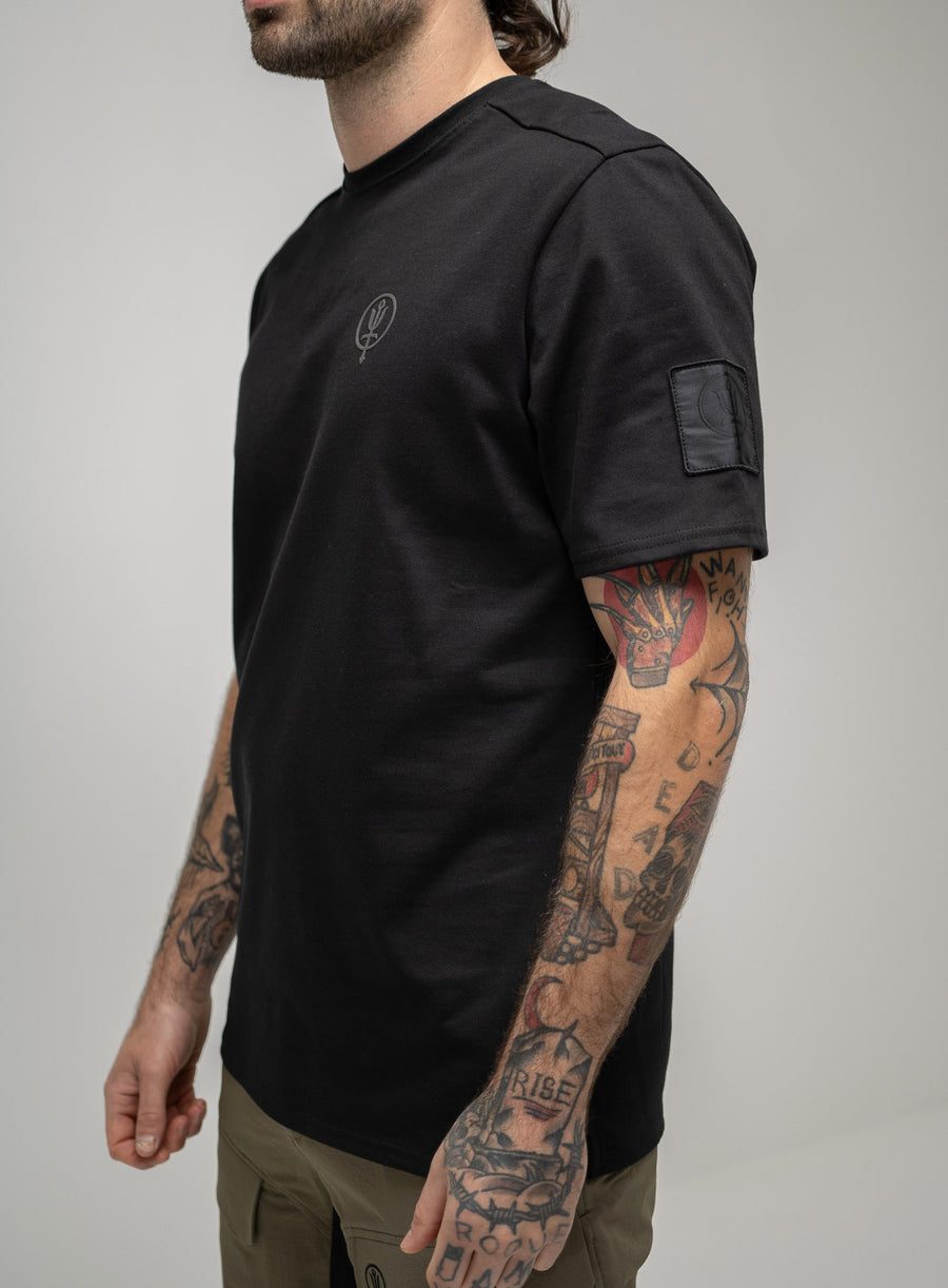 Good Breach Graphic T-Shirt | Black Premium Insignia Tee | ThruDark