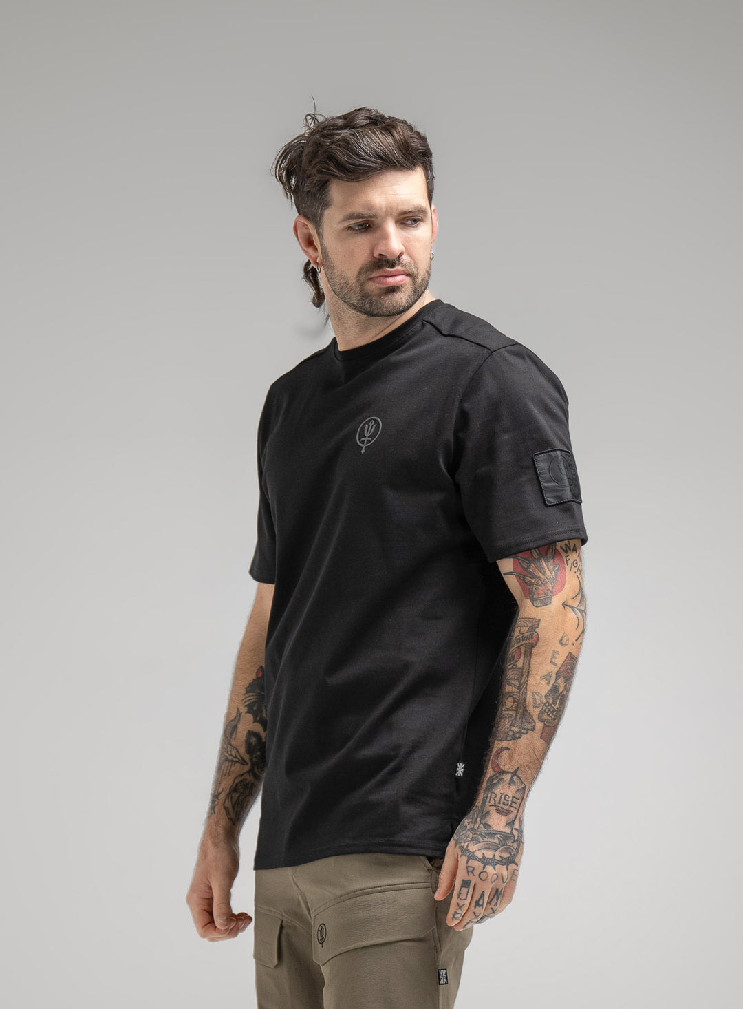 Good Breach Graphic T-Shirt | Black Premium Insignia Tee | ThruDark