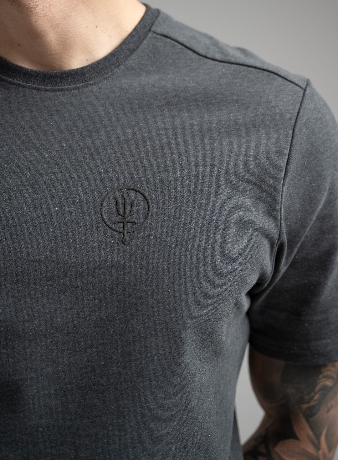 Inception Camo Graphic T-Shirt | Grey Premium Insignia Tee | ThruDark