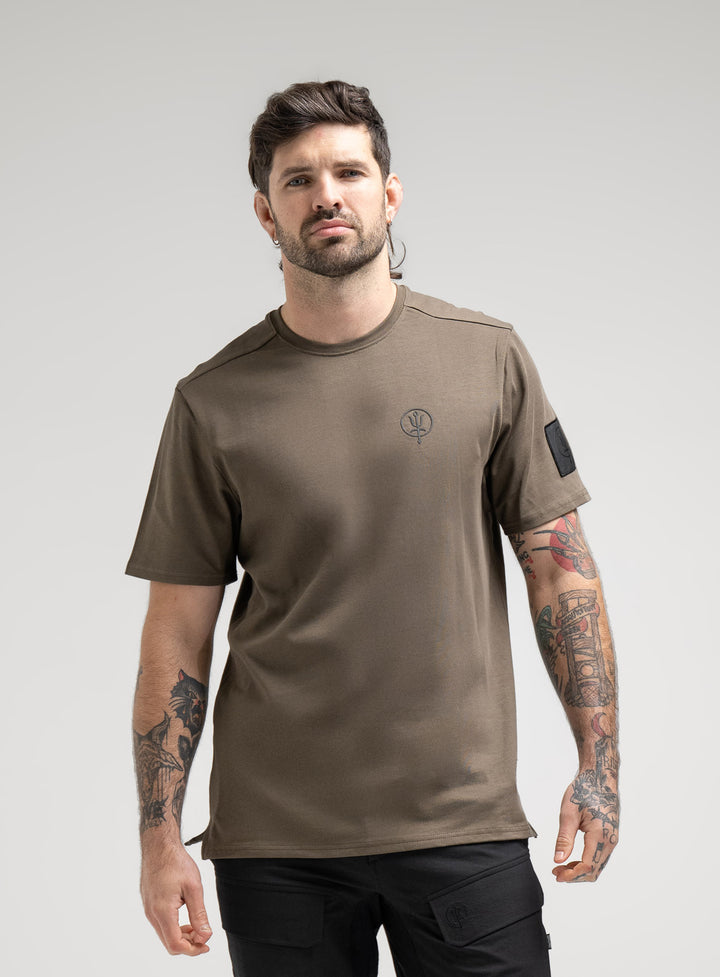 Inception Camo Graphic T-Shirt | Green Premium Insignia Tee | ThruDark