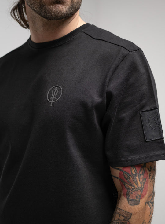 Inception Camo Graphic T-Shirt | Black Premium Insignia Tee | ThruDark