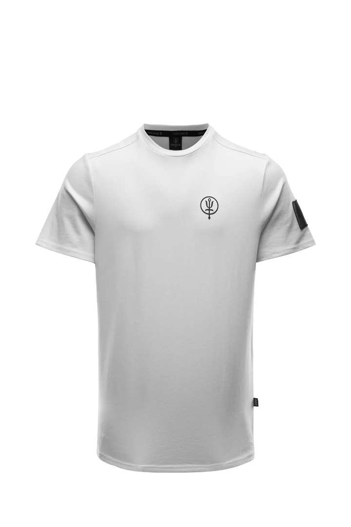 Men's Premium Insignia Medusa White Cotton T-Shirt Tee Top | ThruDark