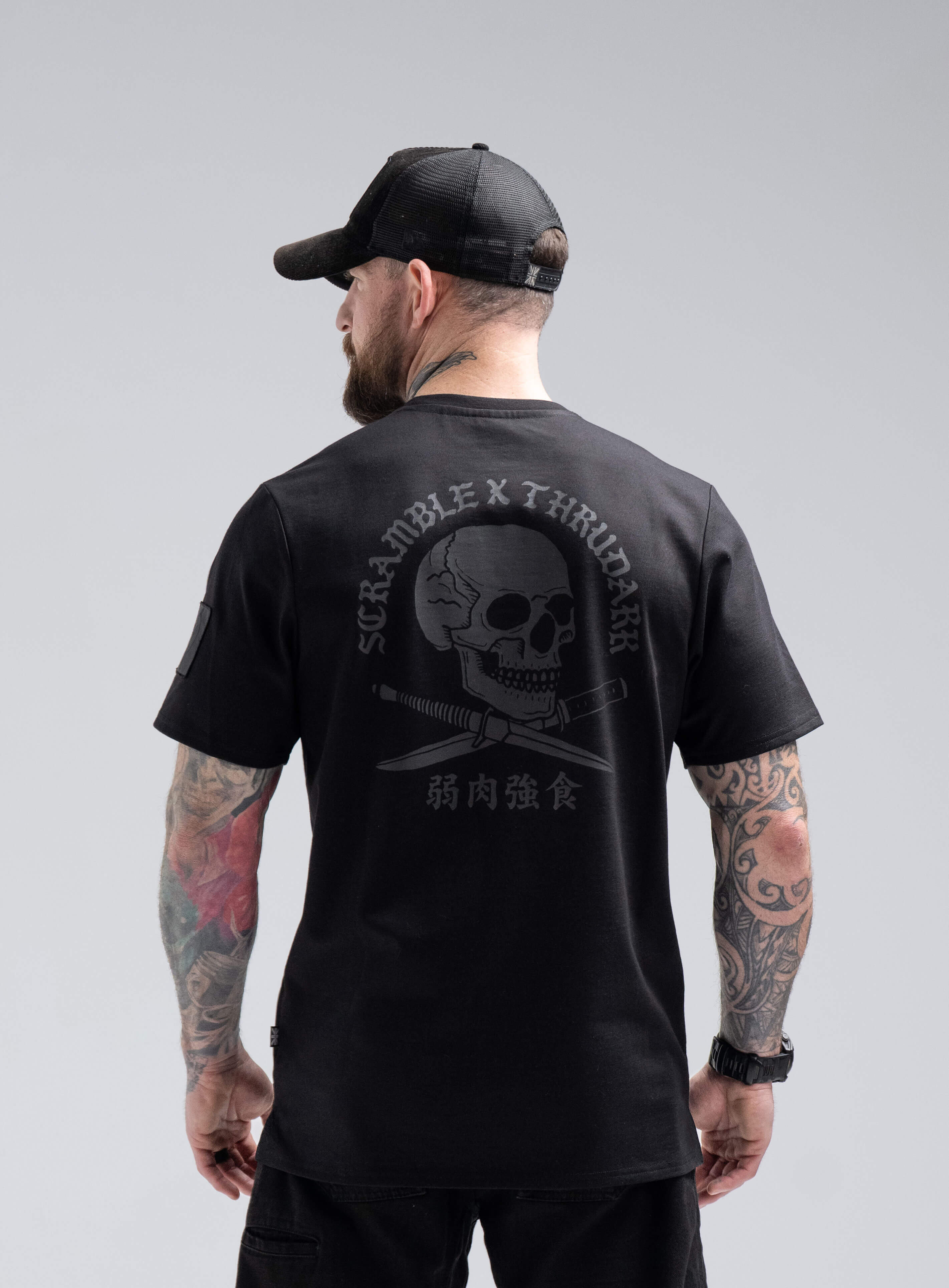 ThruDark X Scramble Skull T-Shirt | Men’s Limited Edition Cotton Tee