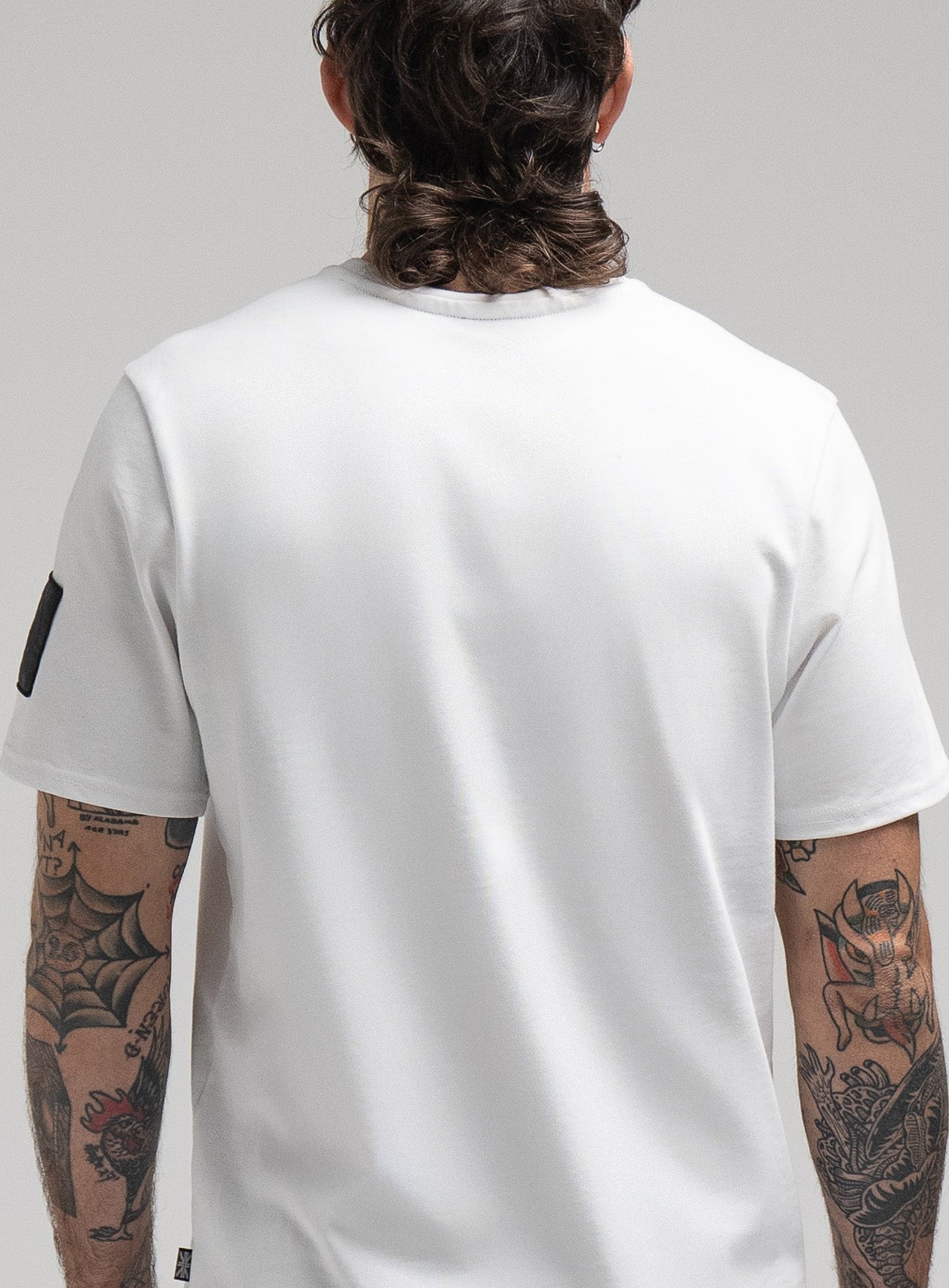 Insignia T-Shirt | White Short Sleeve Graphic Tee | ThruDark