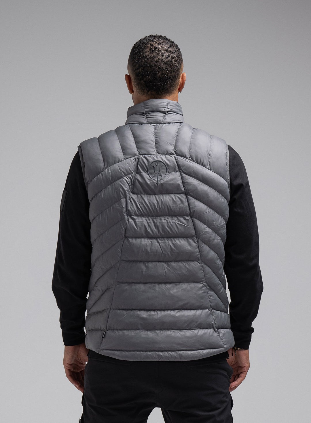 Ithax Gilet | Men's Grey Lightweight Synthetic Insulation Gilet – ThruDark