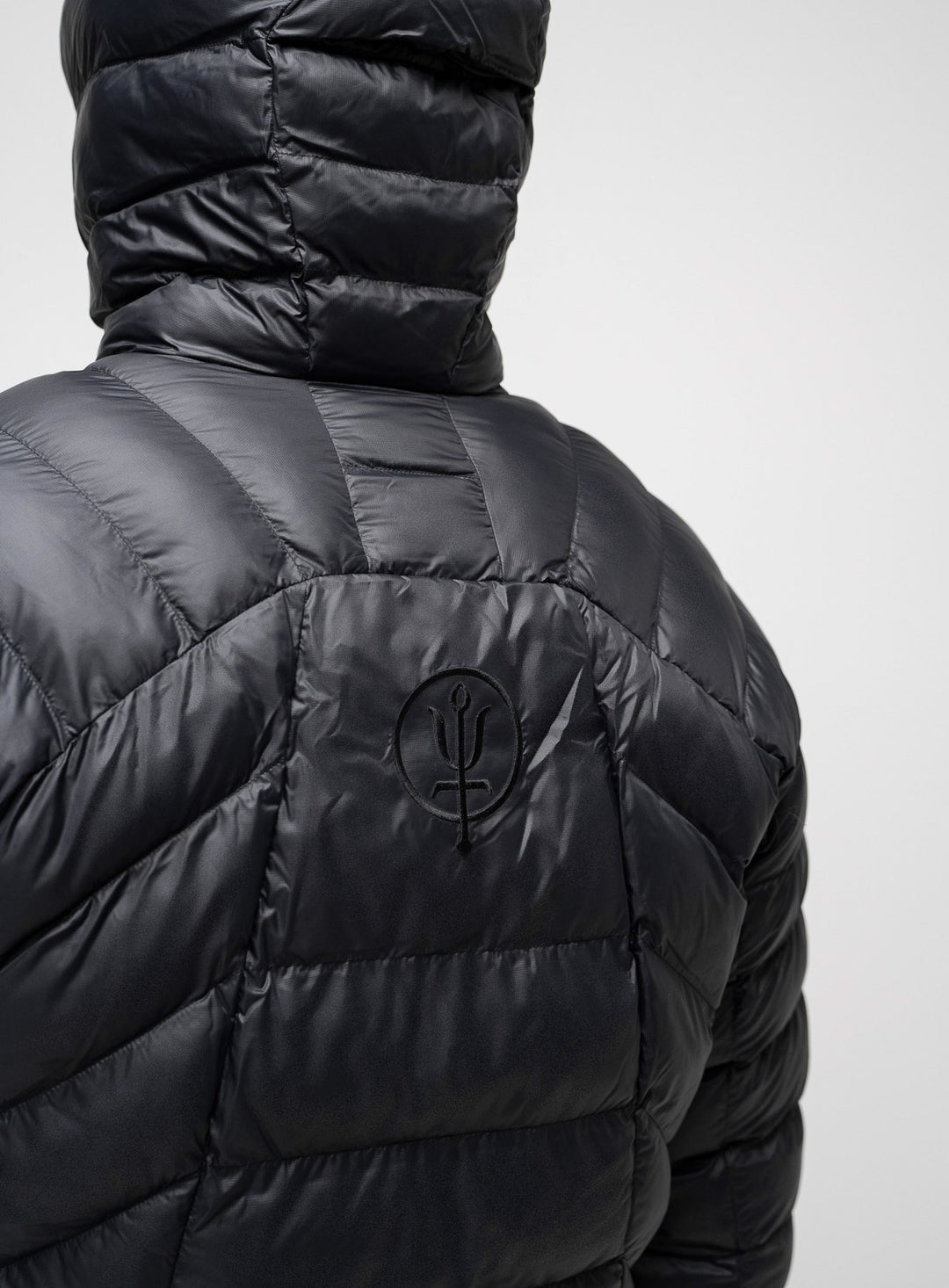 Ithax Jacket | Men's Black Hooded Synthetic Insulation Jacket – ThruDark