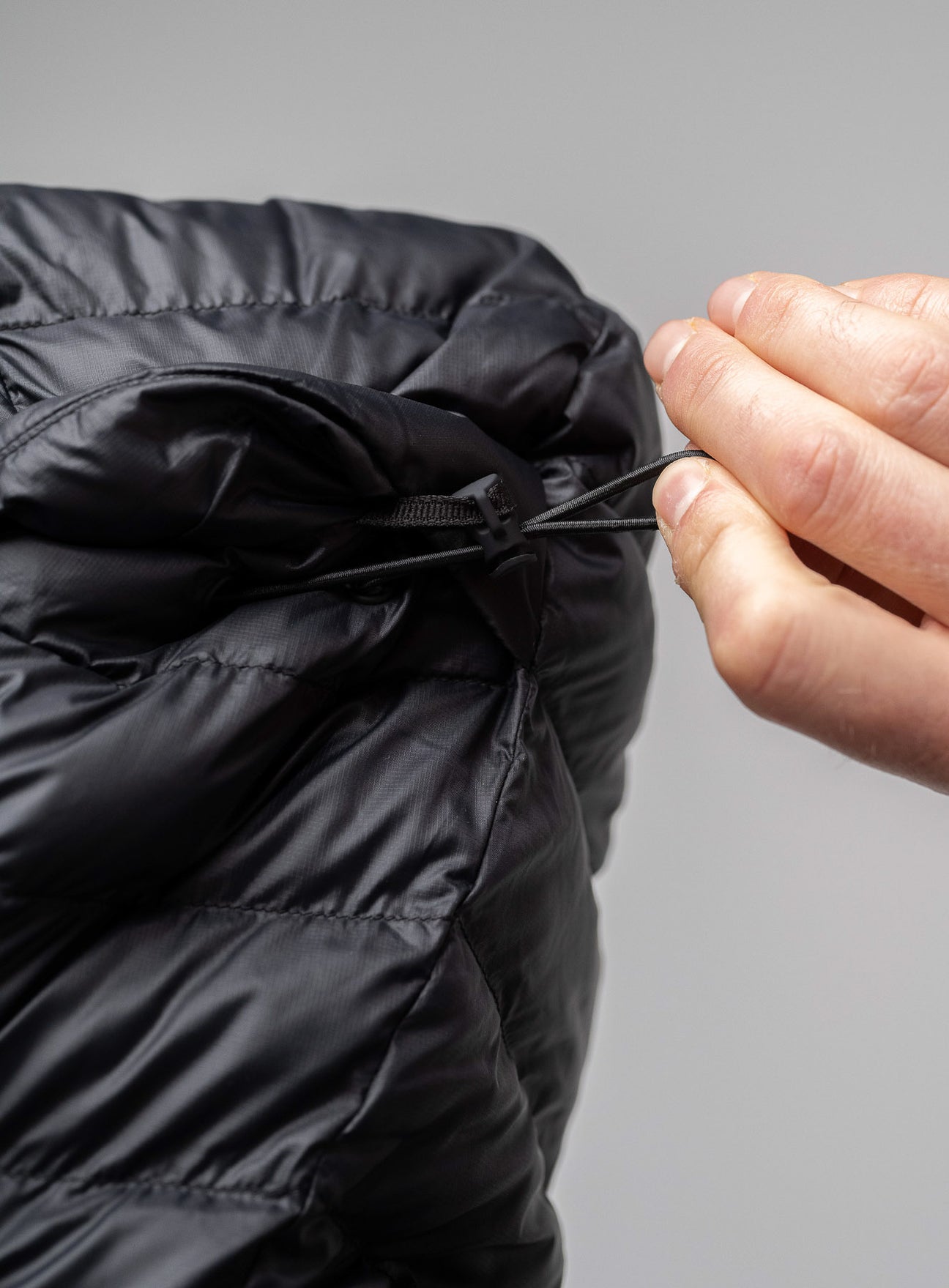 Ithax Jacket | Men's Black Hooded Synthetic Insulation Jacket – ThruDark