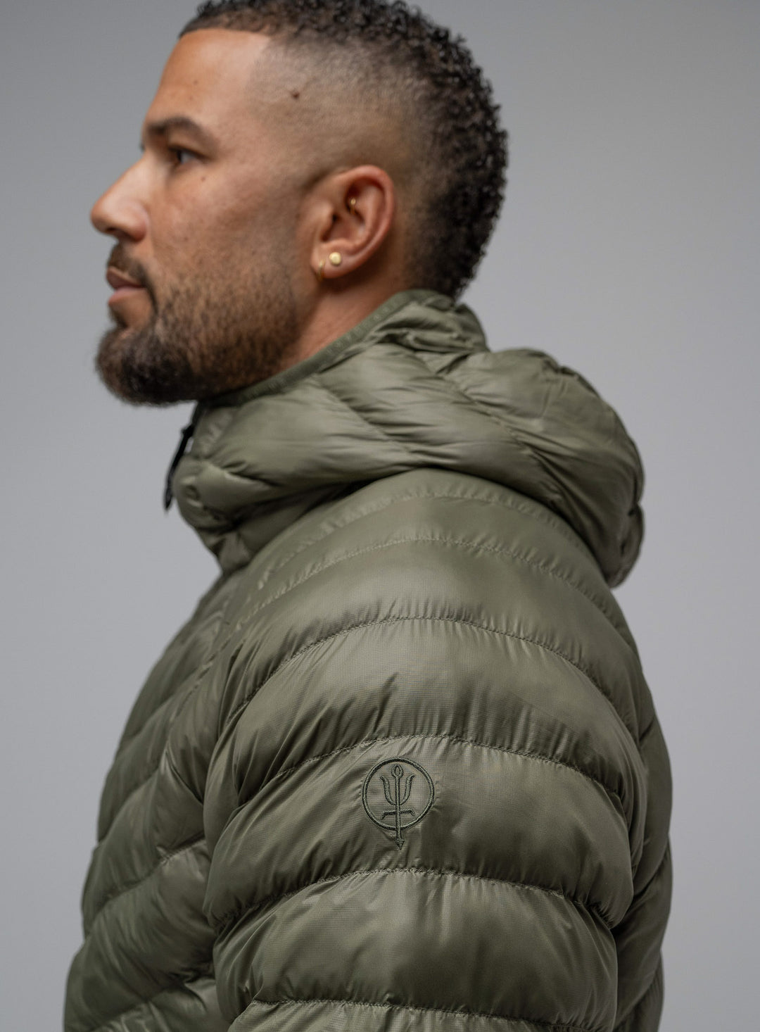 Ithax Jacket | Men's Green Hooded Synthetic Insulation Jacket – ThruDark