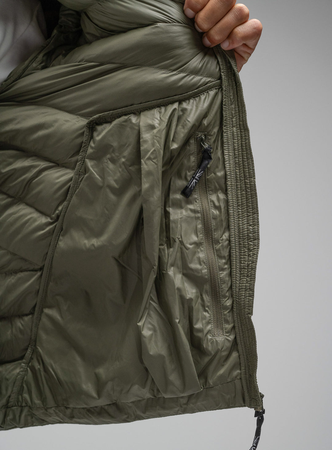 Ithax Jacket | Men's Green Hooded Synthetic Insulation Jacket – ThruDark