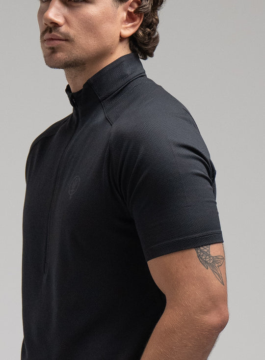Oryon Delta Black T-Shirt | Polartec® Delta™ | ThruDark Desert Tee