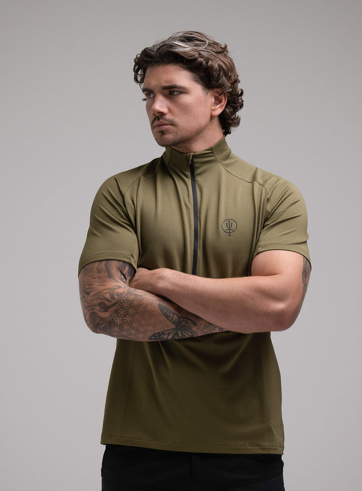 Oryon Delta Green T-Shirt | Polartec® Delta™ | ThruDark Desert Tee