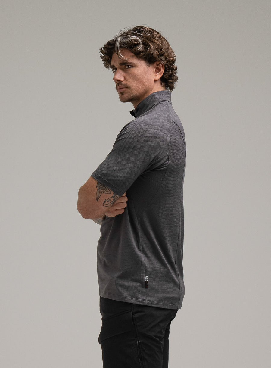 Oryon Delta Grey T-Shirt | Polartec® Delta™ | ThruDark Desert Tee