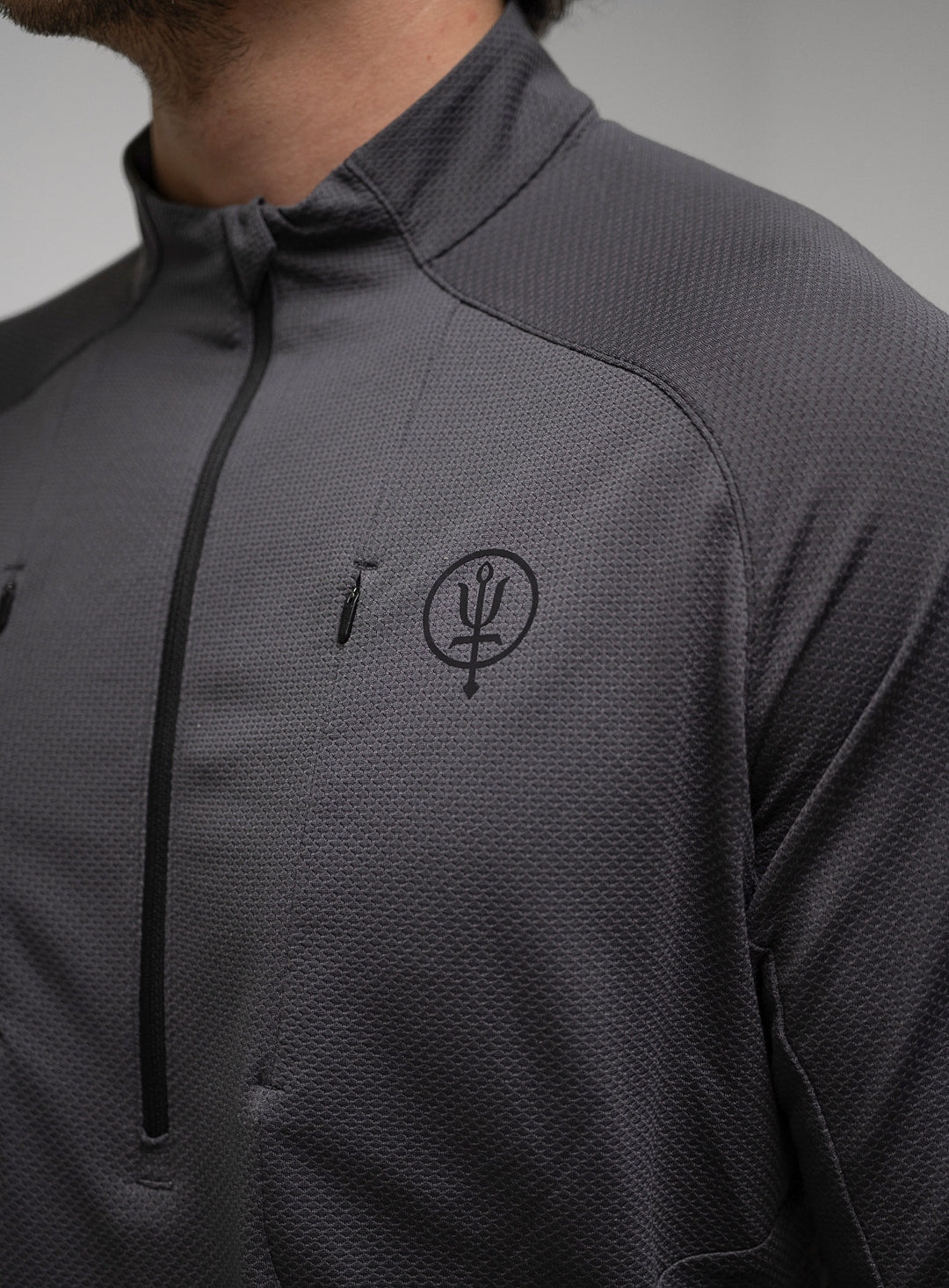 Oryon Delta Long Sleeve Grey T-Shirt | ThruDark Desert Range