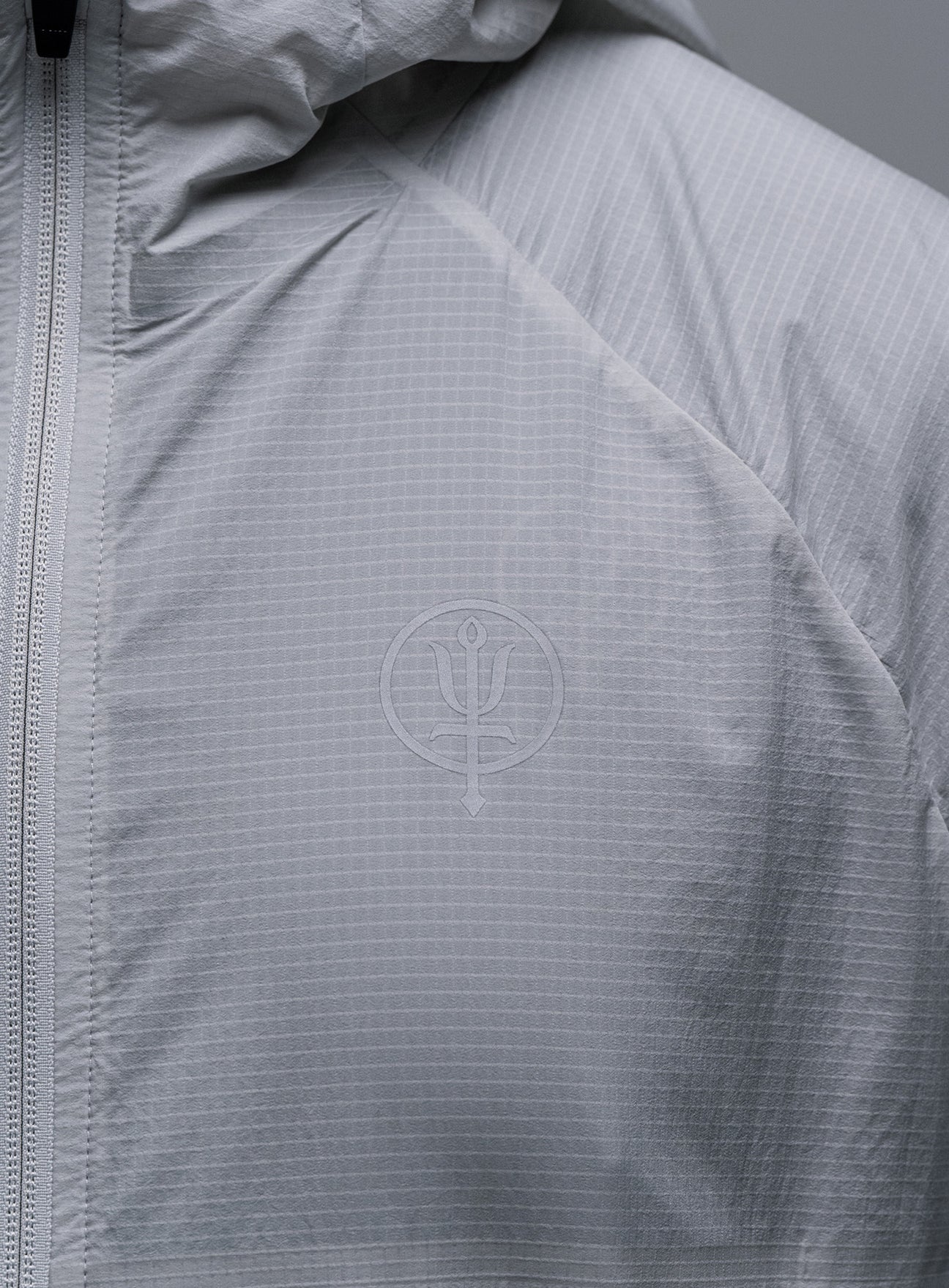 ThruDark Men's Grey Oryon Windguard | Lightweight, Packable & UPF 50