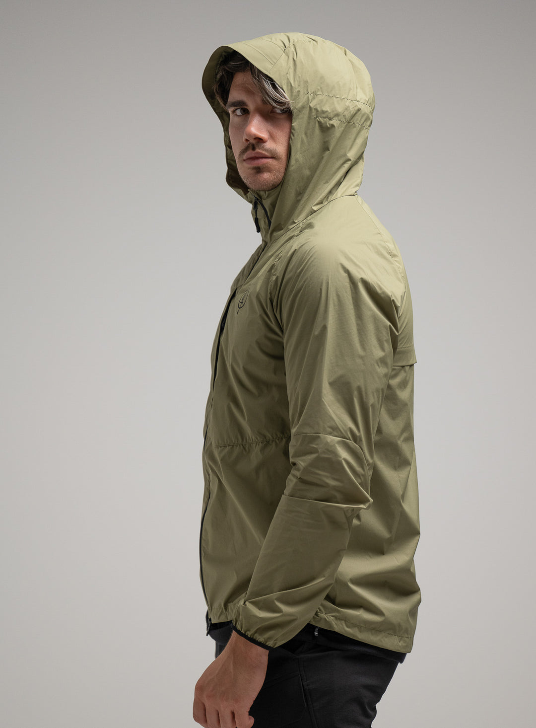 Oryon Windguard Green Jacket | Windproof ThruDark Shell Jacket
