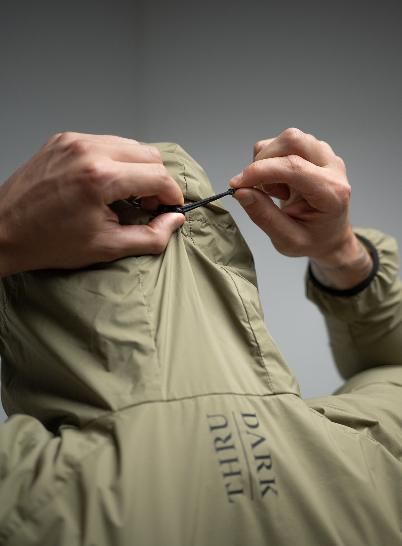 Oryon Windguard Green Jacket | Windproof ThruDark Shell Jacket