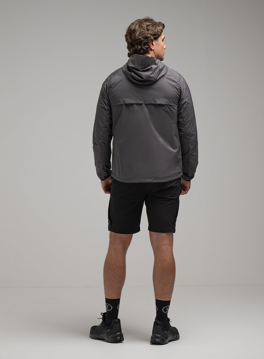 Oryon Windguard Grey Jacket | Windproof ThruDark Shell Jacket