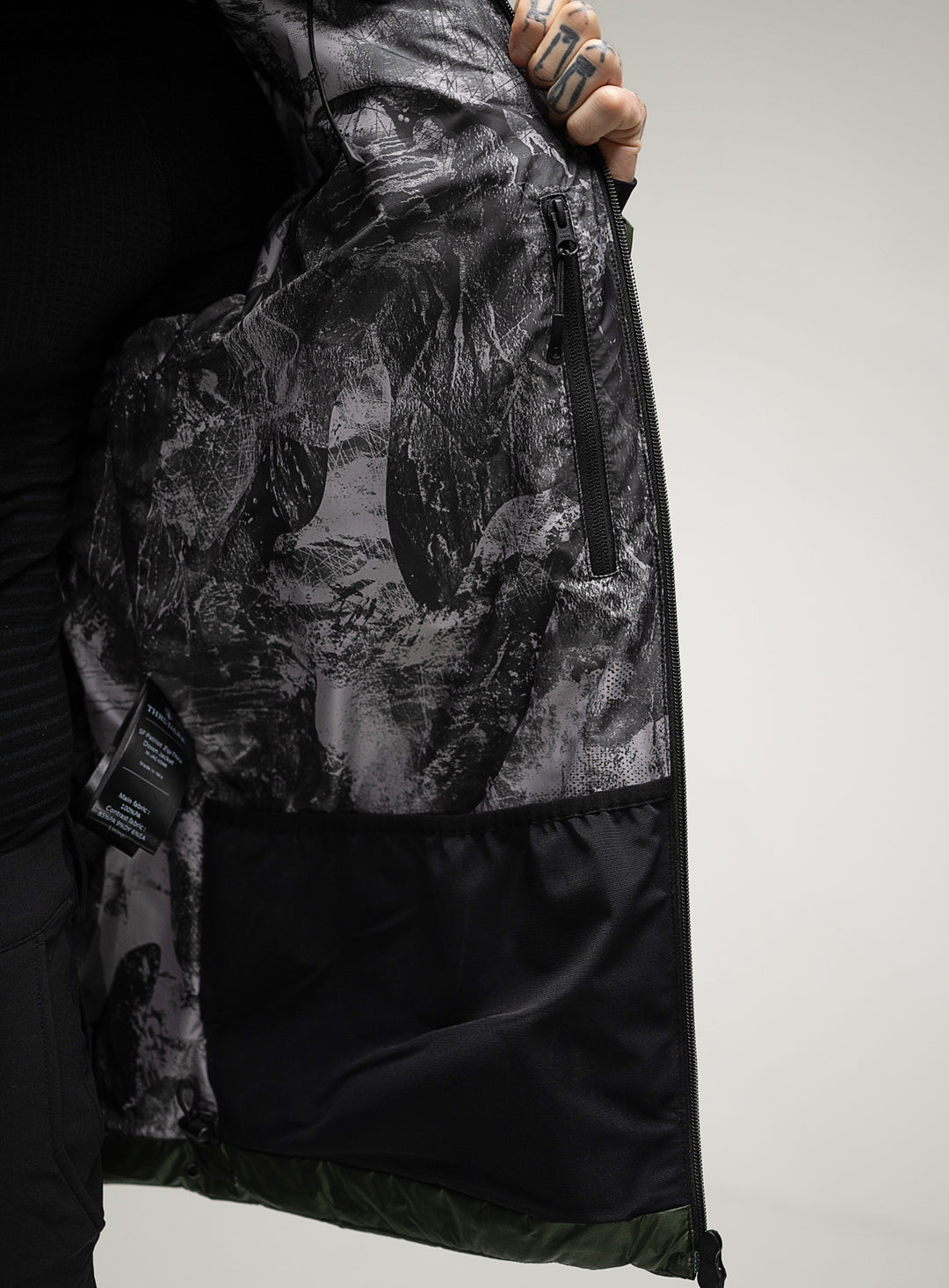 Patriot Jacket | Forest Green Insulated Down Jacket | ThruDark