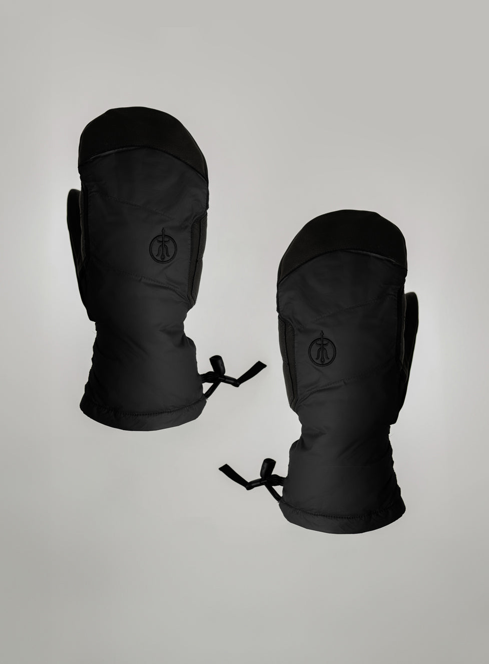 Patriot Mitts | Black Insulated Goose Down Gloves | ThruDark