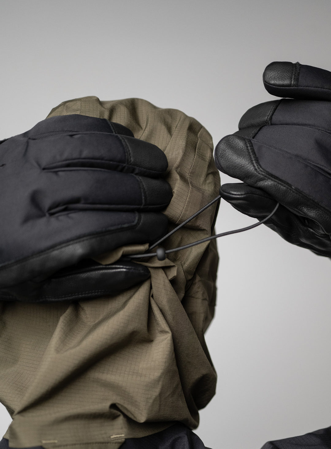 Rōnin Shuraken Half Zip Snow Jacket| Khaki Alpine Sports Coat – ThruDark