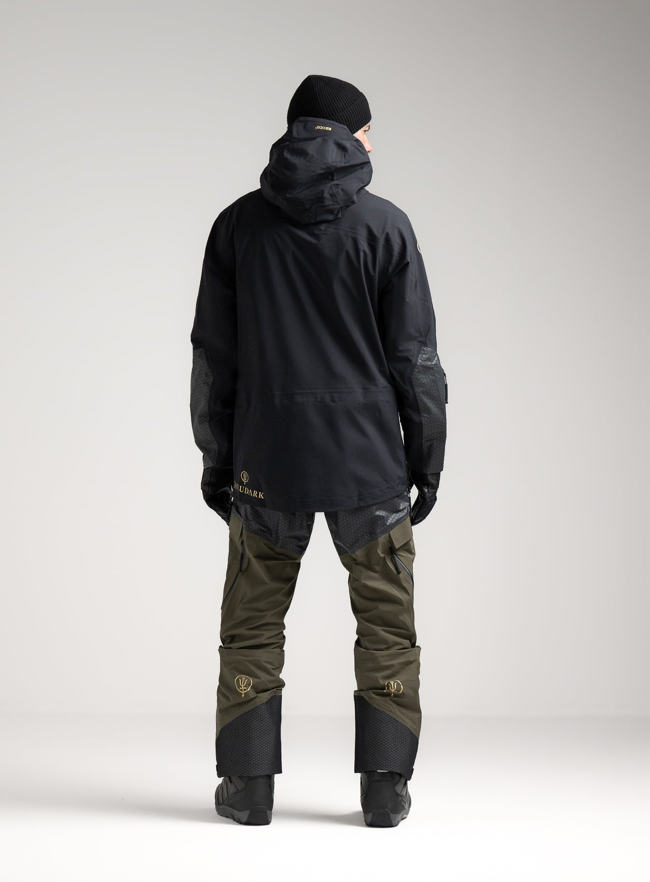 Rōnin Shuraken Half Zip Snow Jacket | Black Alpine Sports Coat – ThruDark