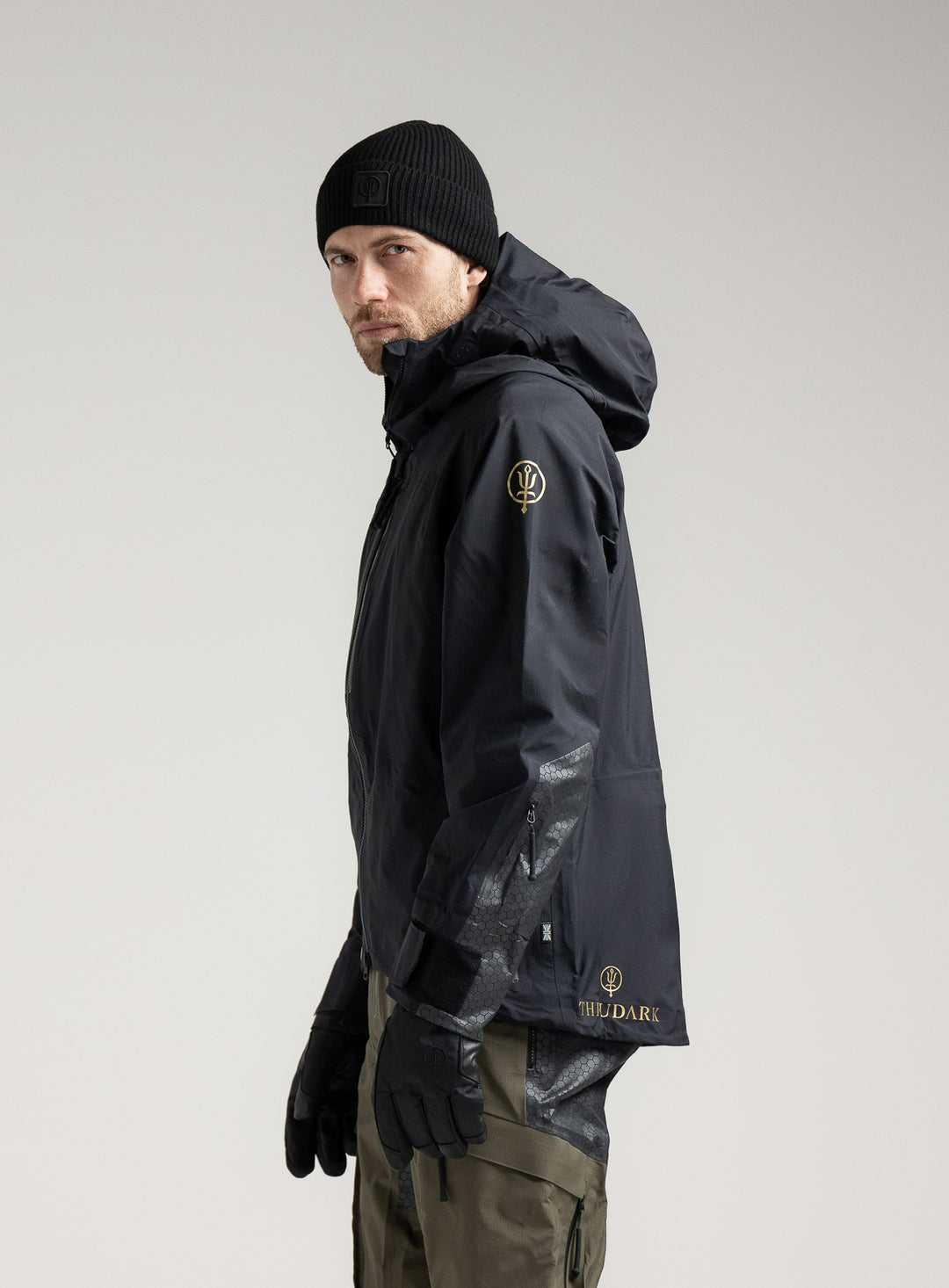 Rōnin Tanto Full Zip Snow Jacket | Rōnin Alpine Sports Coat in Black ...