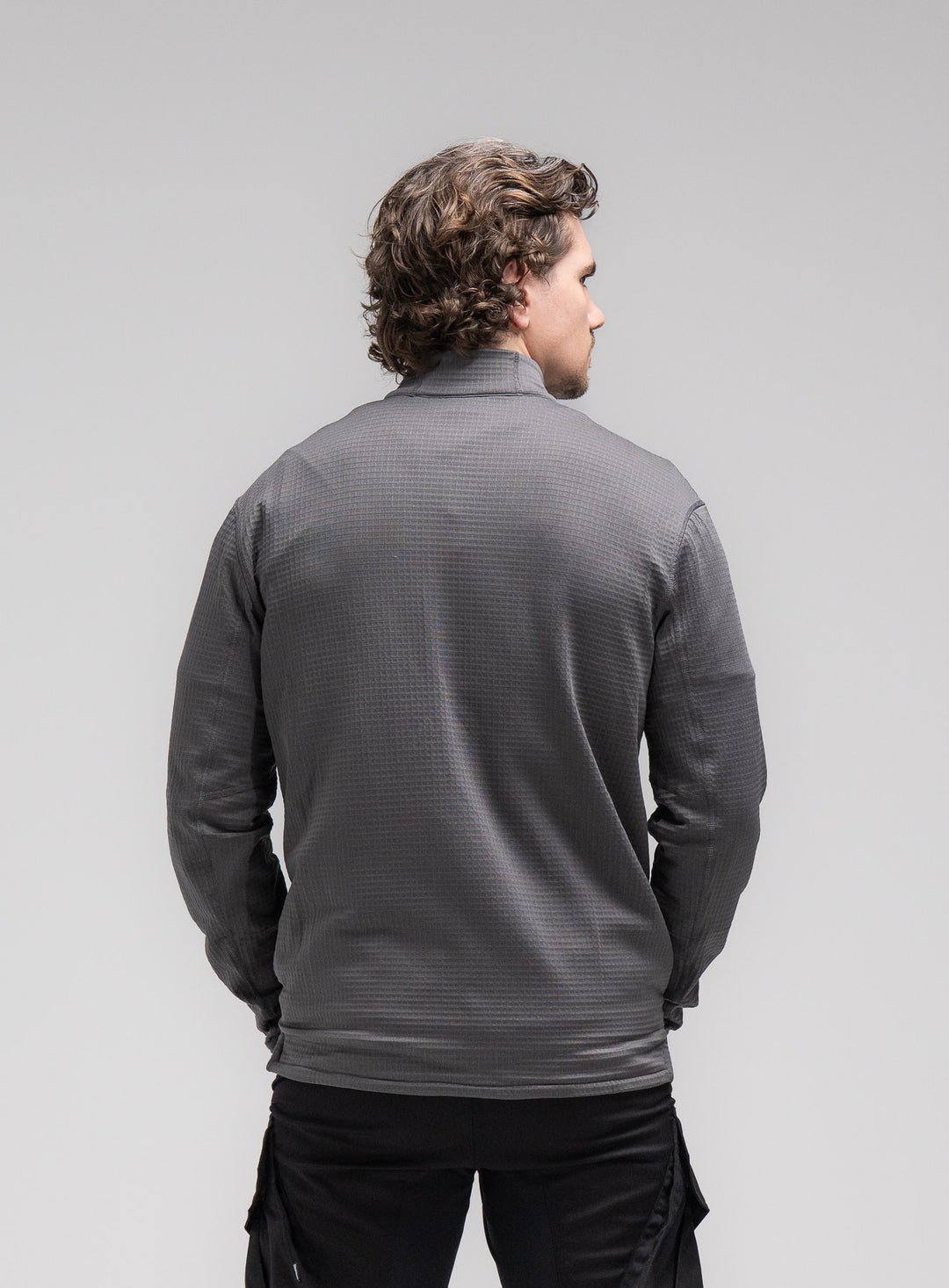 Siege Tech Fleece Full Zip | Grey Insulated Mid Layer | ThruDark