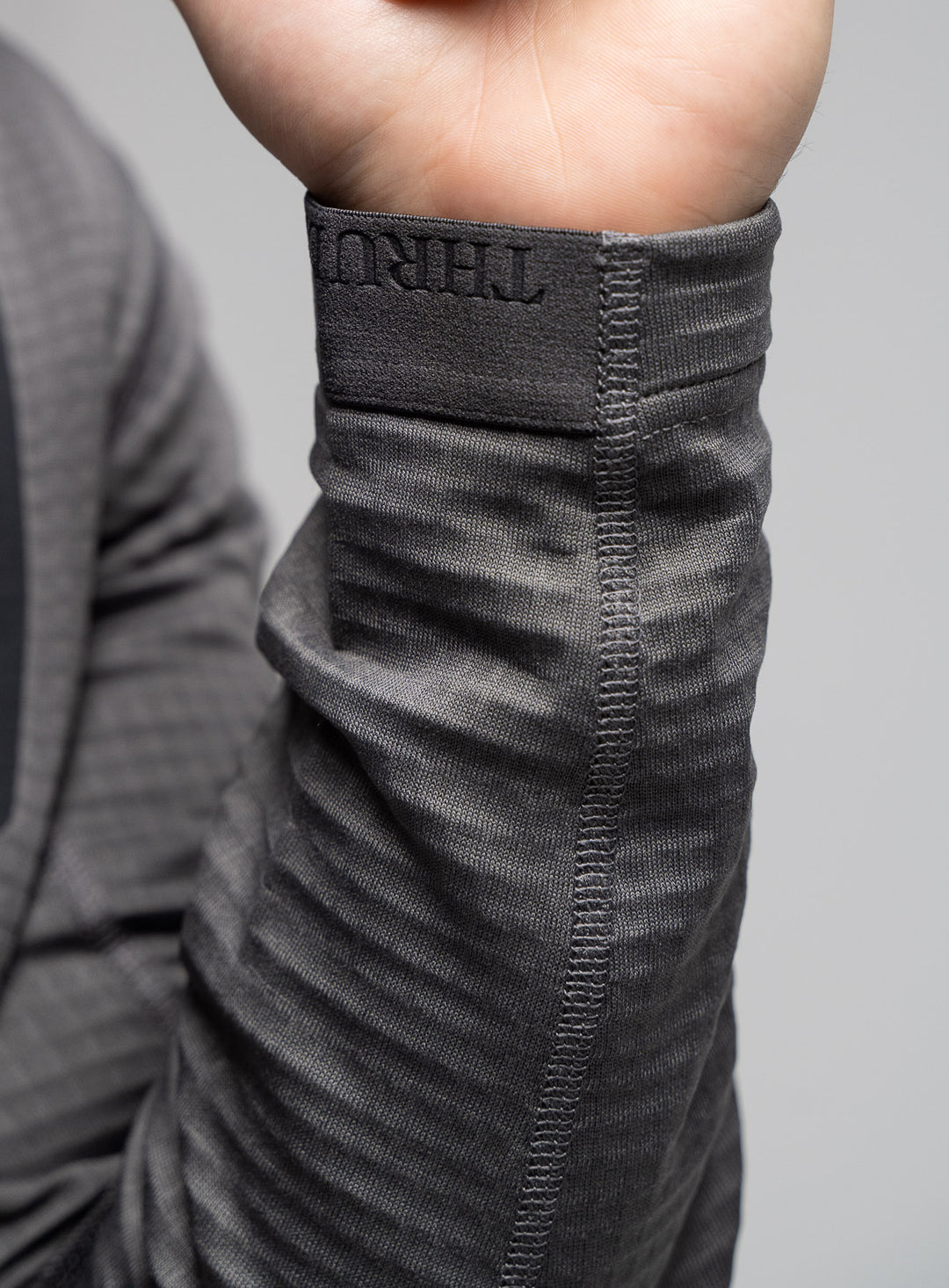 Siege Tech Fleece Hooded | Grey Insulated Mid Layer | ThruDark