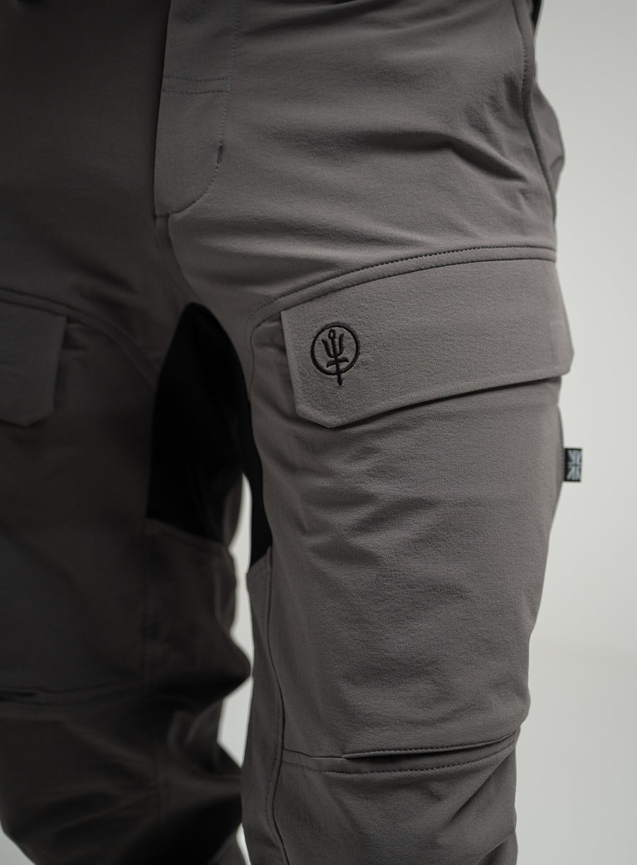 Strike Pants | Grey Tapered Utility & Technical Trousers | ThruDark