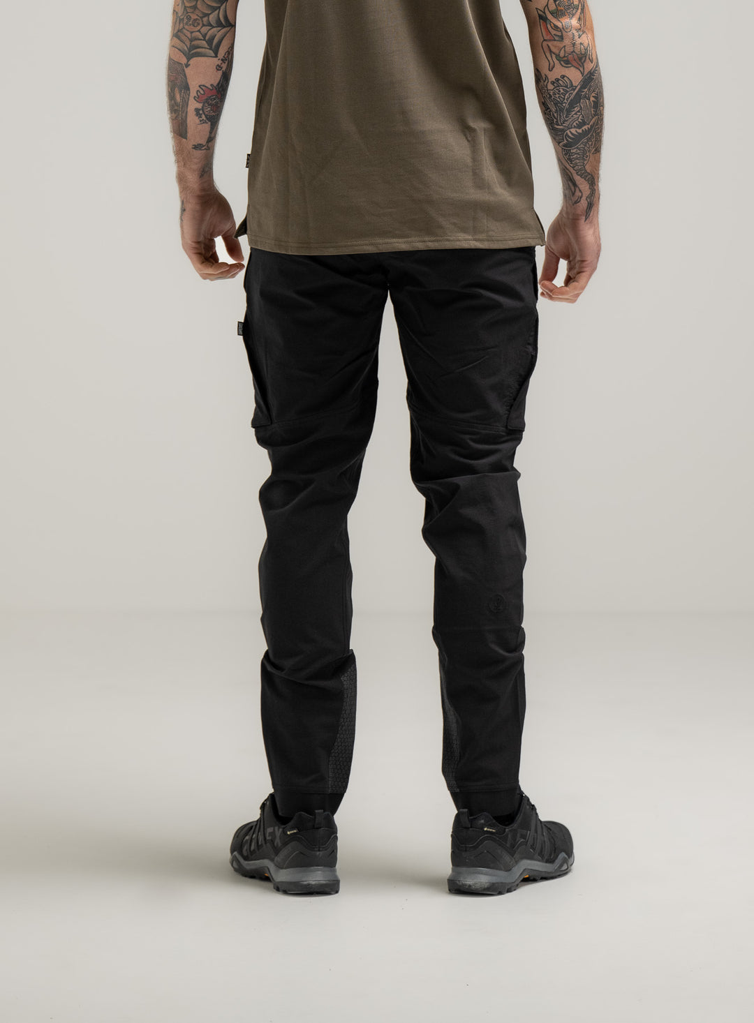 Strike Pants | Black Tapered Utility & Technical Trousers | ThruDark