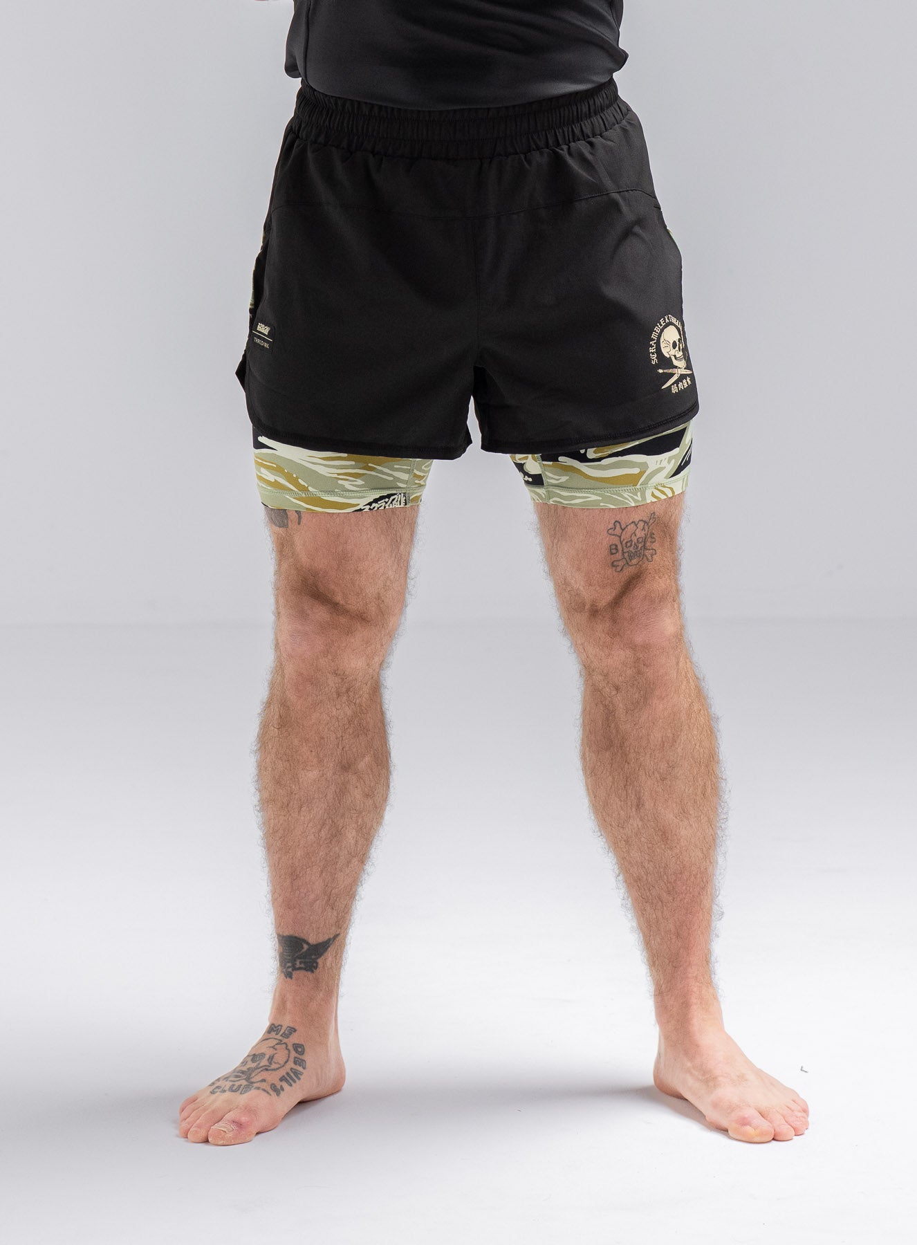 ThruDark X Scramble No Gi Shorts | Men’s 2-in-1 Training Shorts