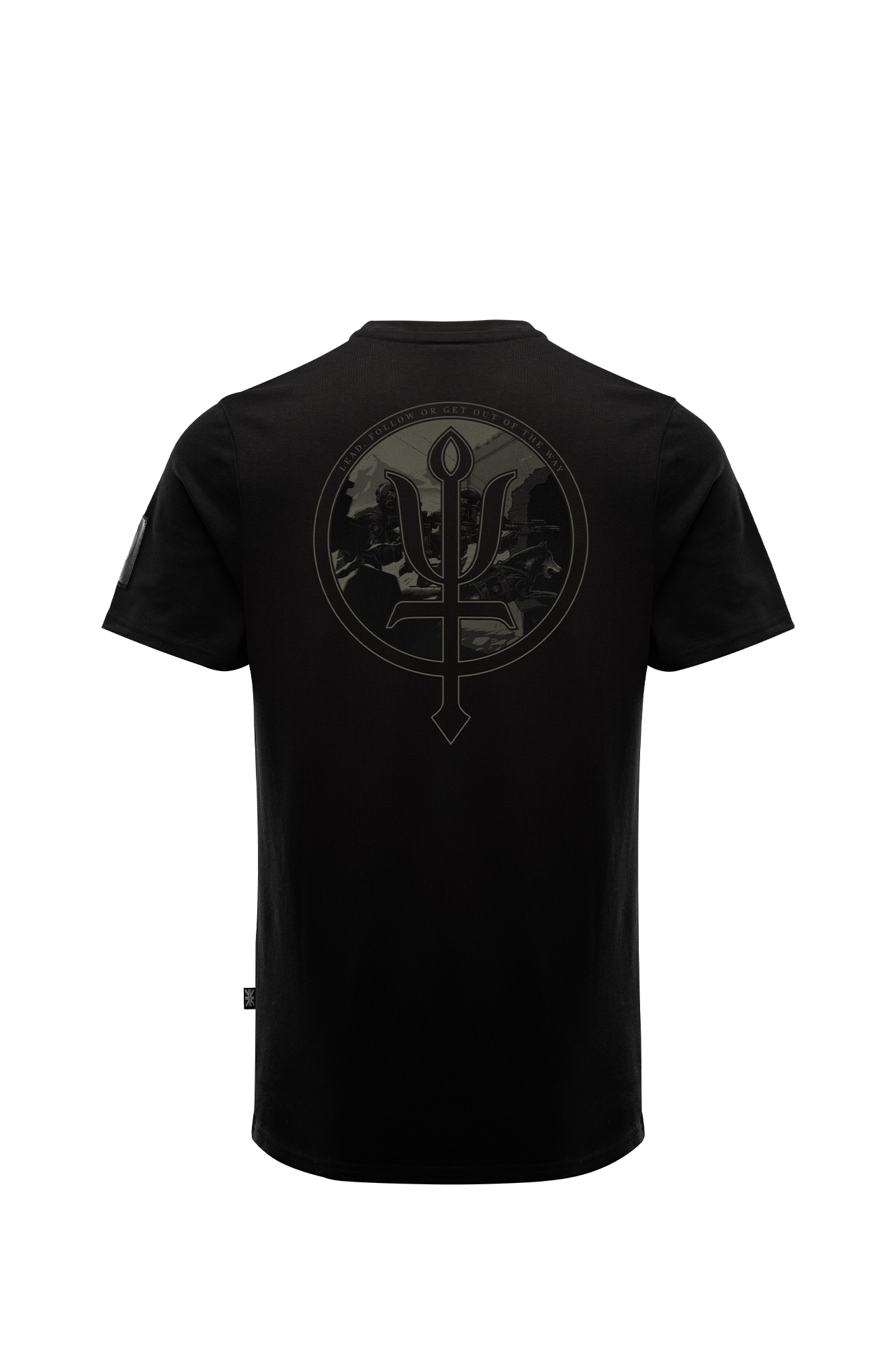 Good Breach Graphic T-Shirt | Black Premium Insignia Tee | ThruDark