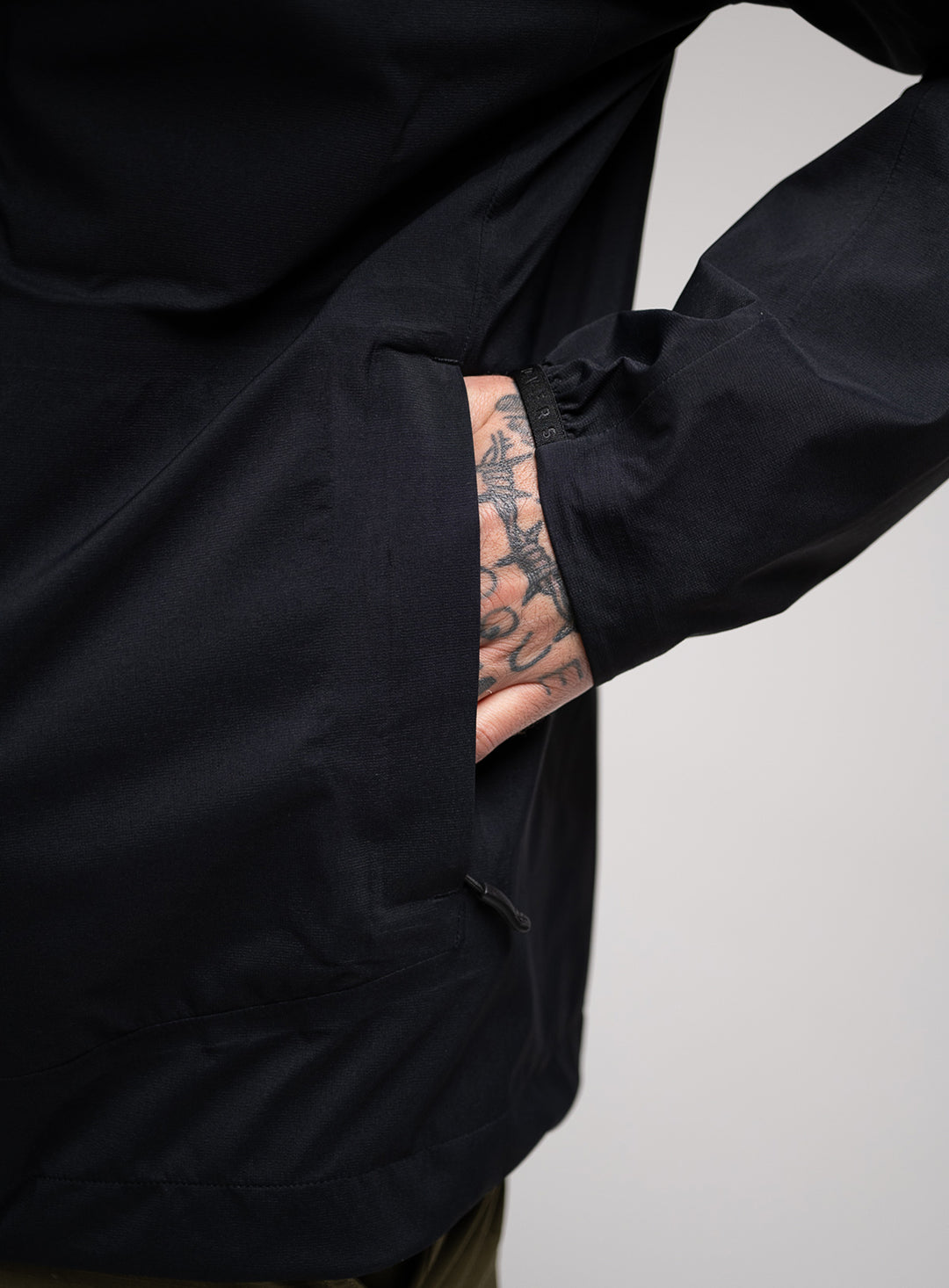 Vanguard Jacket | Black Lightweight & Waterproof Jacket | ThruDark
