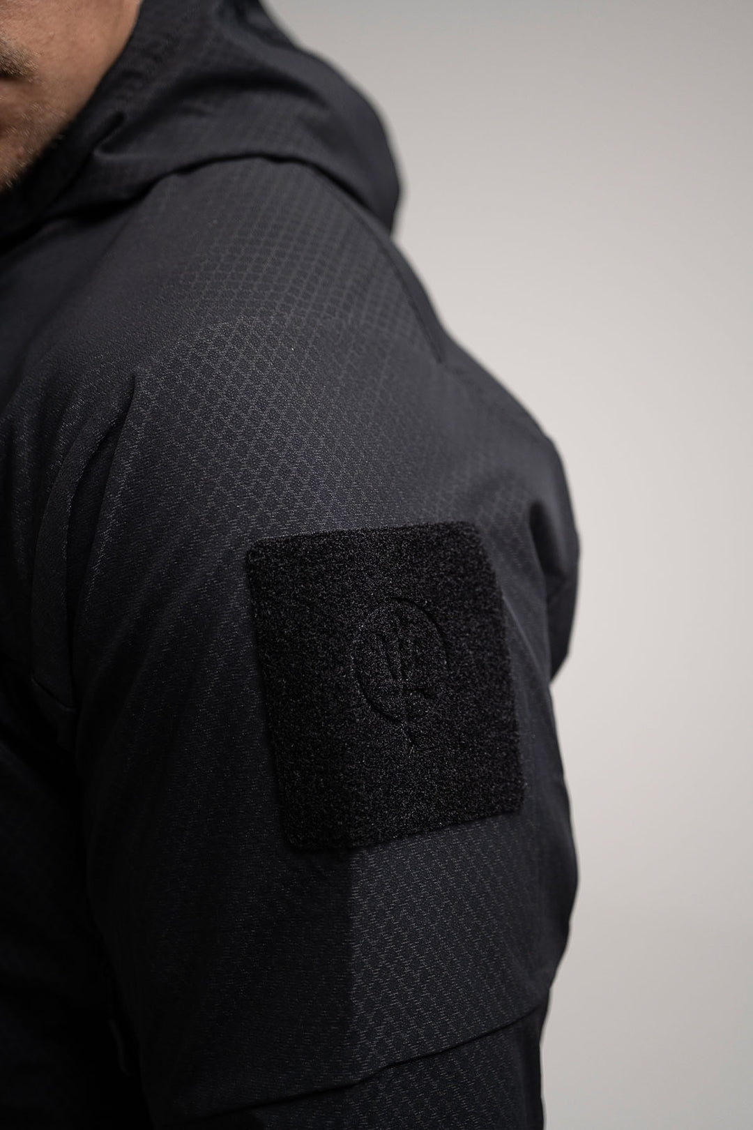 Veles Jacket | Black Soft Shell For Technical Pursuits | ThruDark