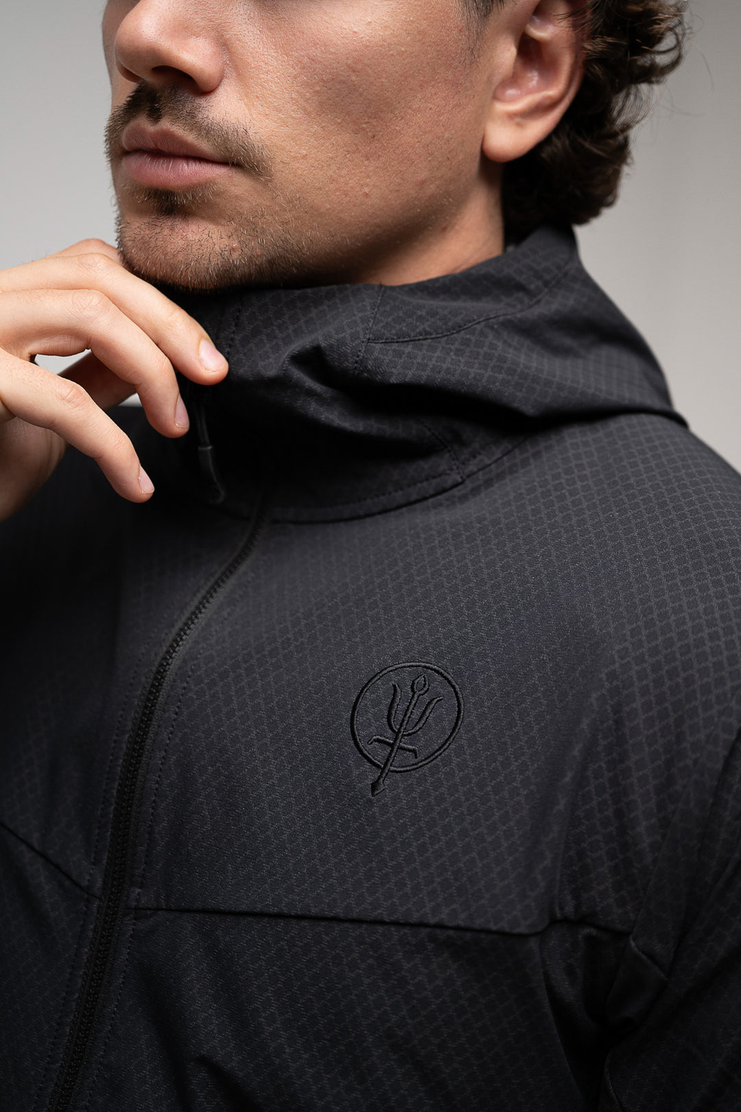 Veles Jacket | Black Soft Shell For Technical Pursuits | ThruDark