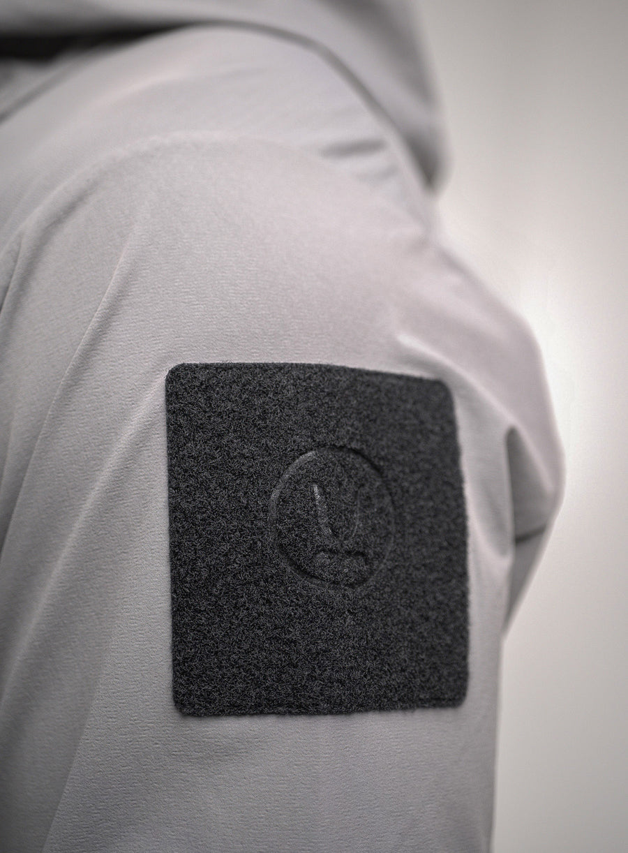 Veles Jacket | Grey Soft Shell For Technical Pursuits | ThruDark
