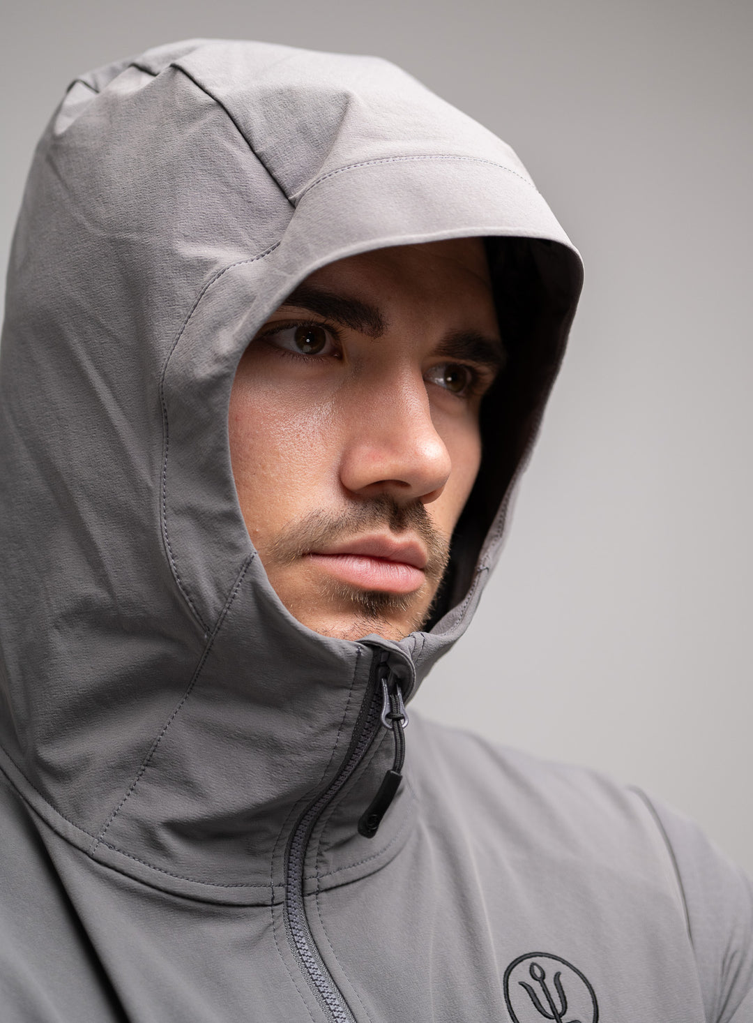 Veles Jacket | Grey Soft Shell For Technical Pursuits | ThruDark