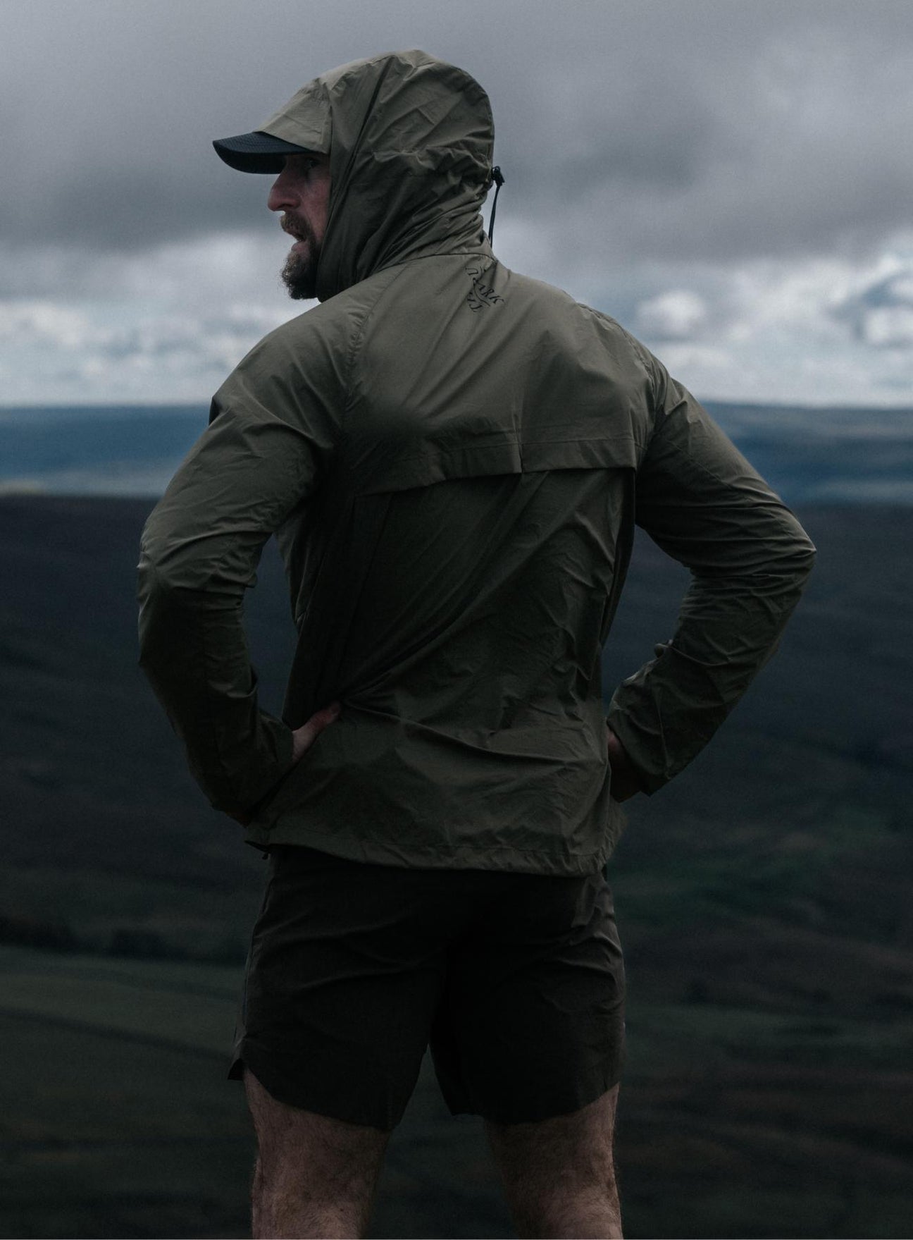 Oryon Windguard Grey Jacket | Windproof ThruDark Shell Jacket