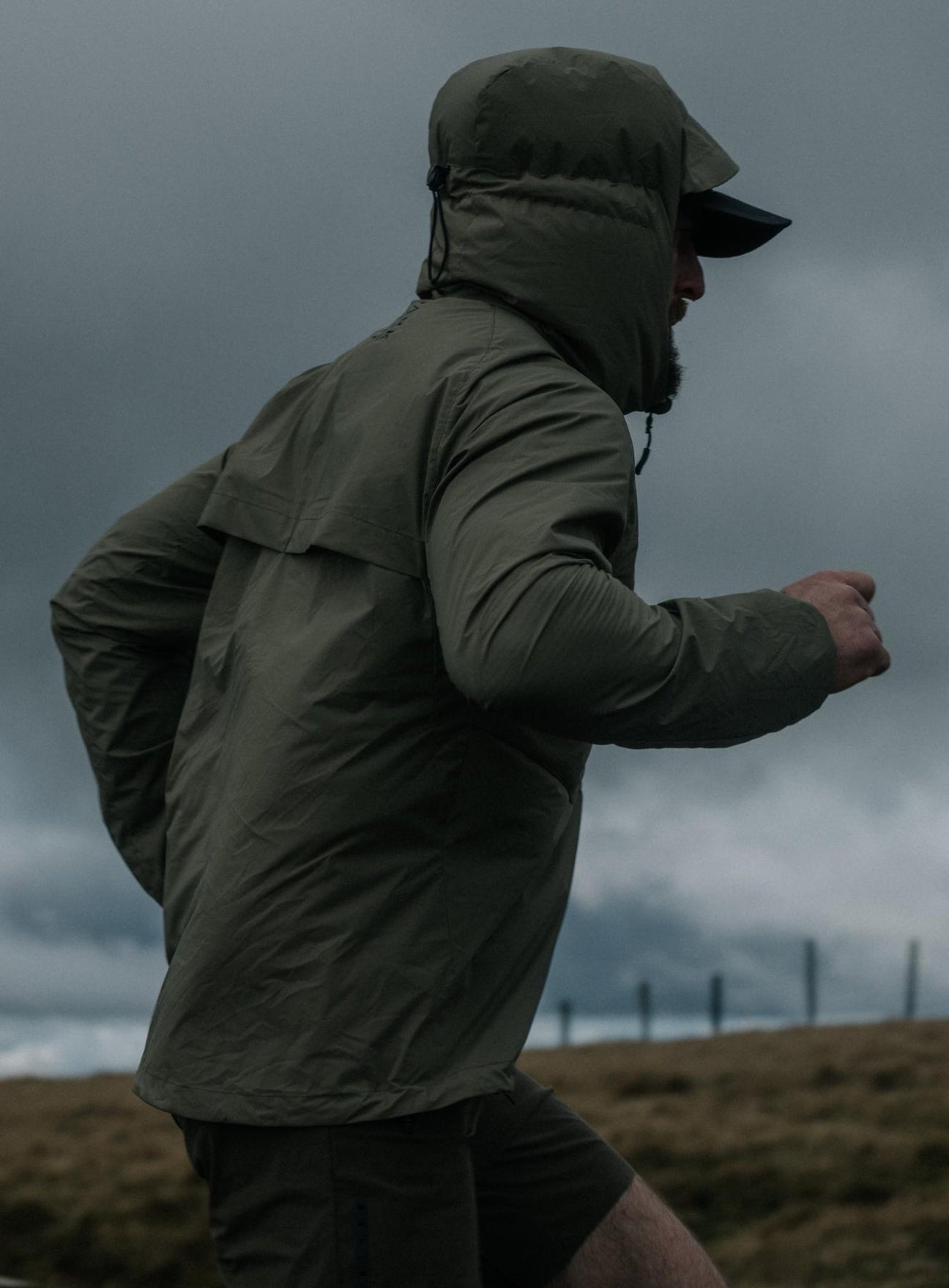 Oryon Windguard Grey Jacket | Windproof ThruDark Shell Jacket