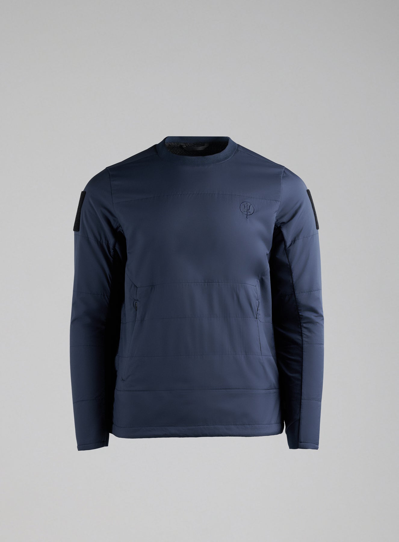 Wraith Crew | Navy Blue Lightweight & Insulated Pullover | ThruDark