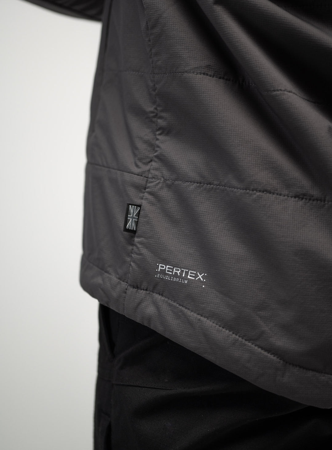 Wraith Crew | Grey Lightweight & Insulated Pullover | ThruDark