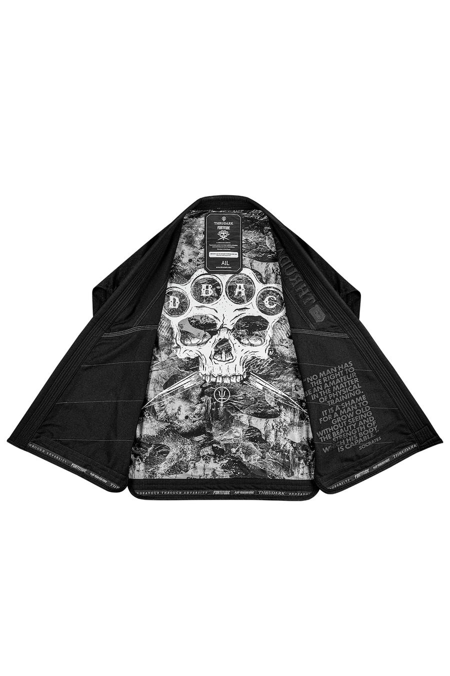 DBAC Gi in Obisidian Black | Brazilian Jiu-Jitsu Women's Gi – ThruDark