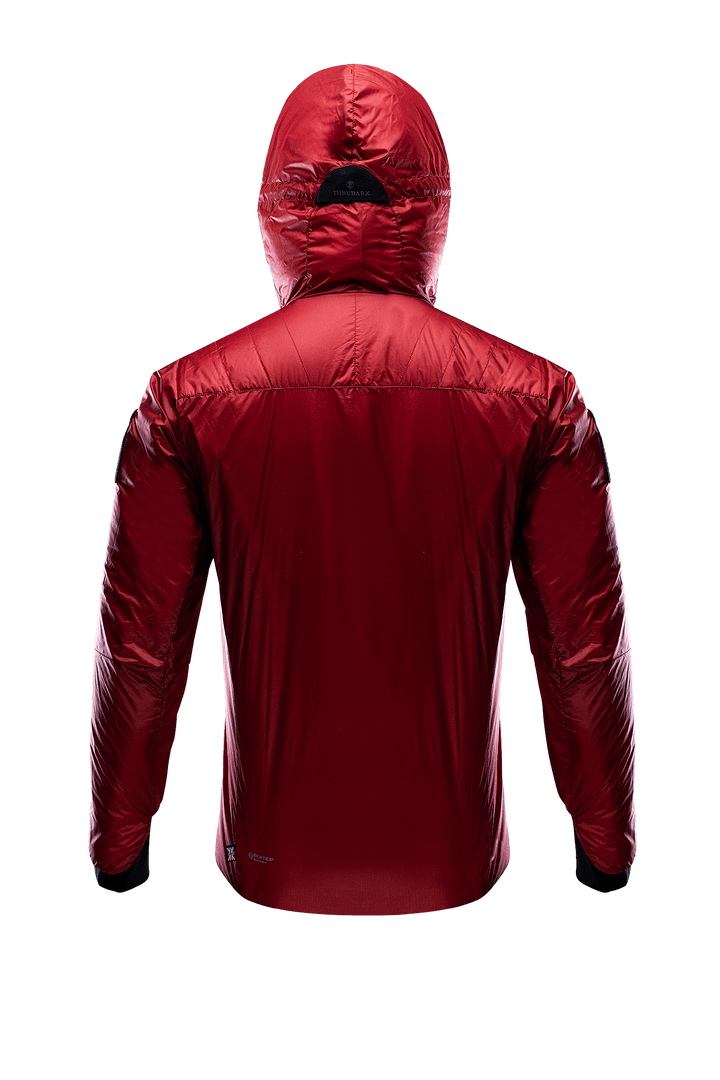 ENGAGE JACKET | Red Lightweight Synthetic Down Insulated Jacket – ThruDark